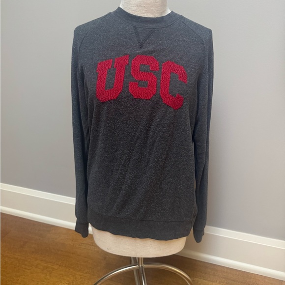 Heritage | Tops | Heritage Dark Gray Sweatshirt With Red Usc Logo ...